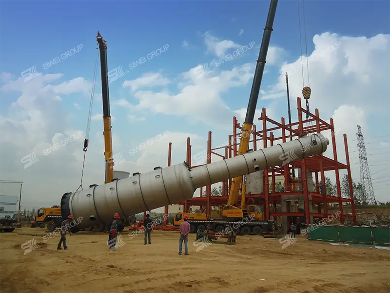 Deodorization tower - Zhengzhou Siwei Grain & Oil Engineering And ...