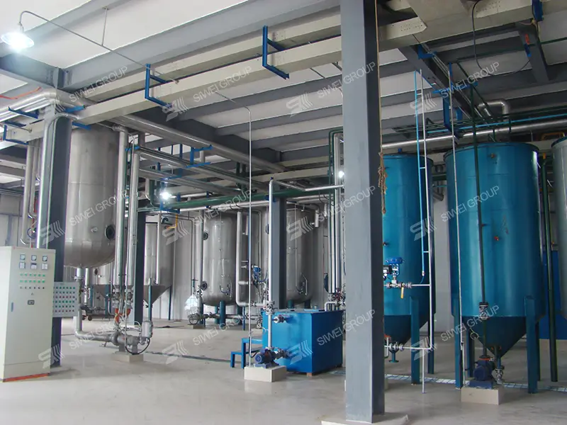Oil Fractionation Production Line - Zhengzhou Siwei Grain & Oil ...