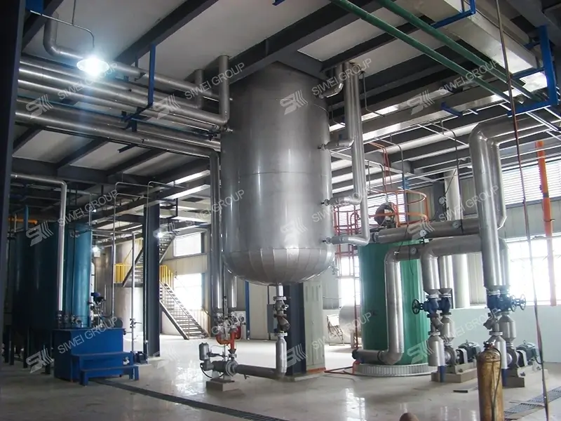 Edible oil refinery plant - Zhengzhou Siwei Grain & Oil Engineering And ...
