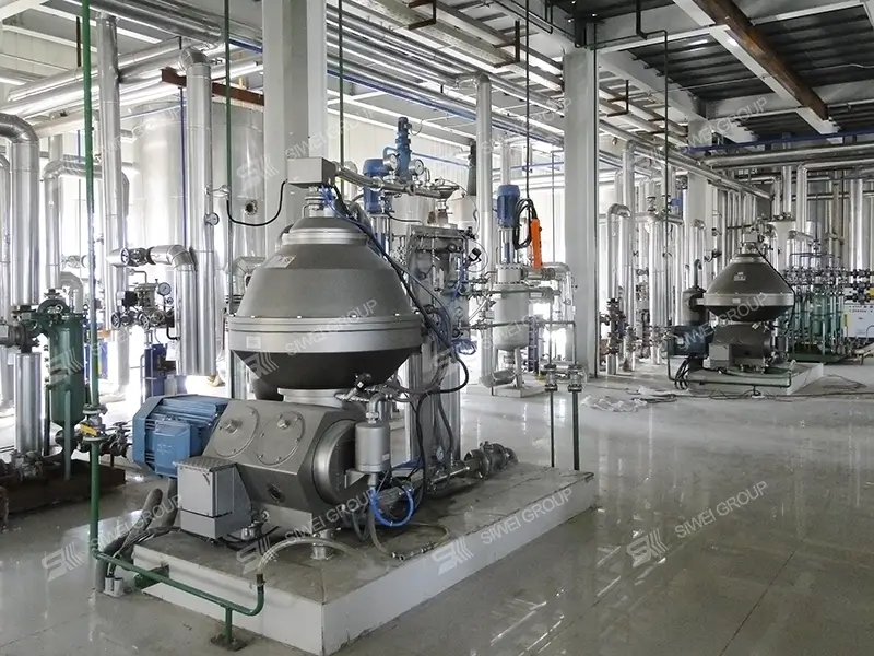 Edible oil refinery plant - Zhengzhou Siwei Grain & Oil Engineering And ...