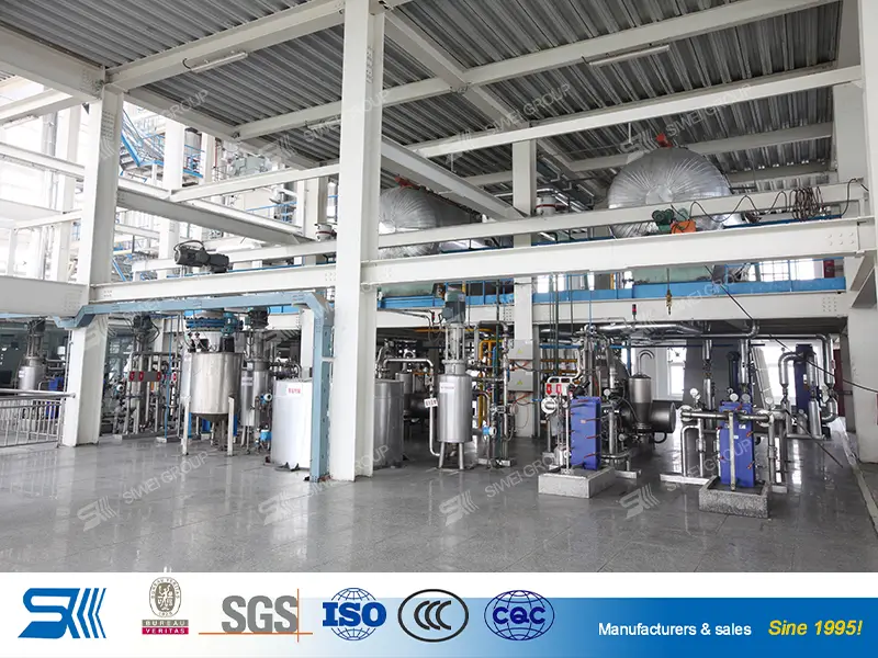 Palm and kernel oil refinery line - Zhengzhou Siwei Grain & Oil ...