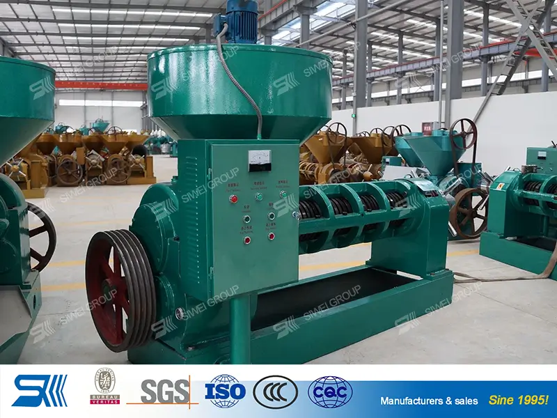 Palm kernel oil extraction machine - Zhengzhou Siwei Grain & Oil ...